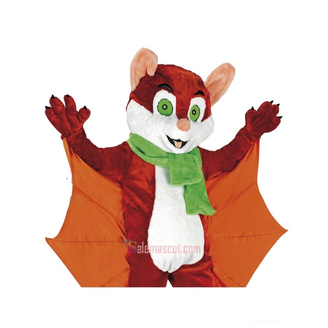 Happy Bat Mascot Costume Happy Bat Mascot