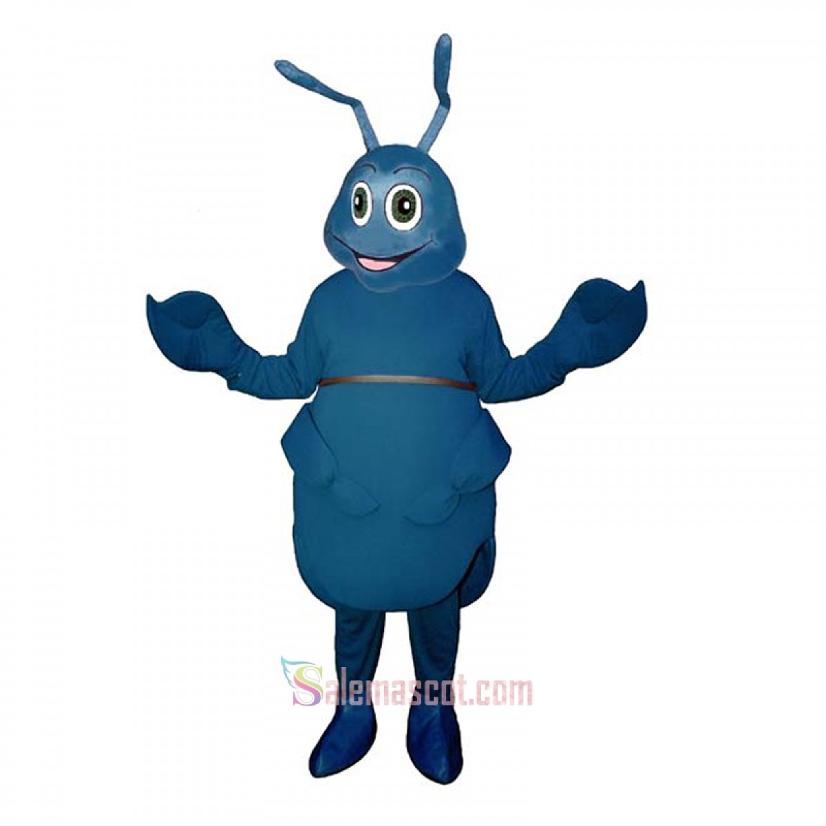 Blue Bug Mascot Costume Blue Bug Mascot