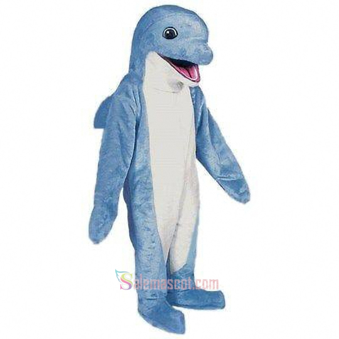 Blue Dolphin Mascot Costume