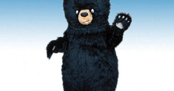 Bruce the Bear Mascot Costume for Cheap