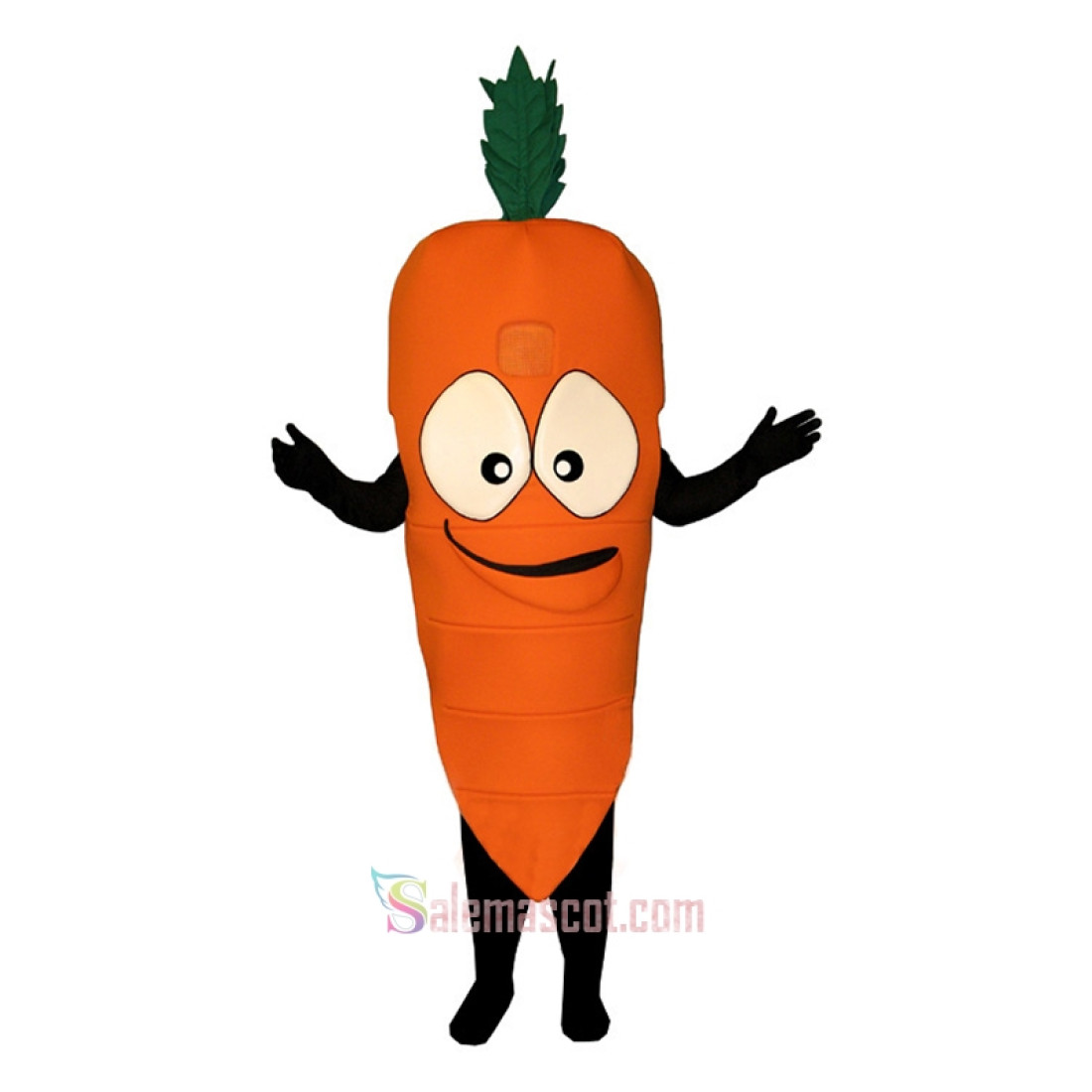 Bug Eyed Carrot (Bodysuit not included) Mascot Costume Bug Eyed Carrot ...