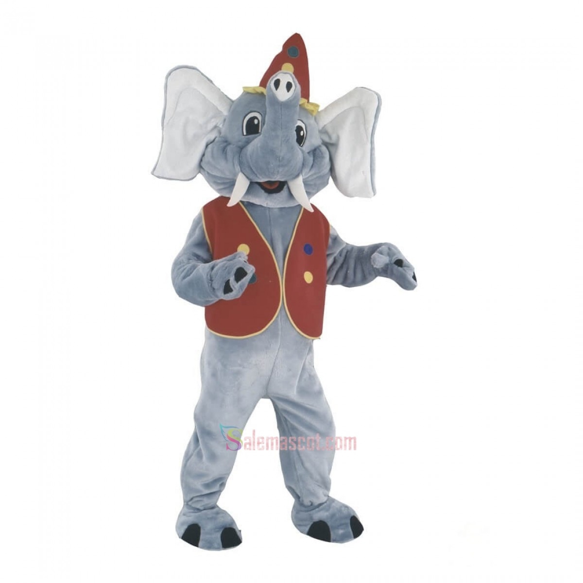 Circus Elephant Mascot Costume Circus Elephant Mascot