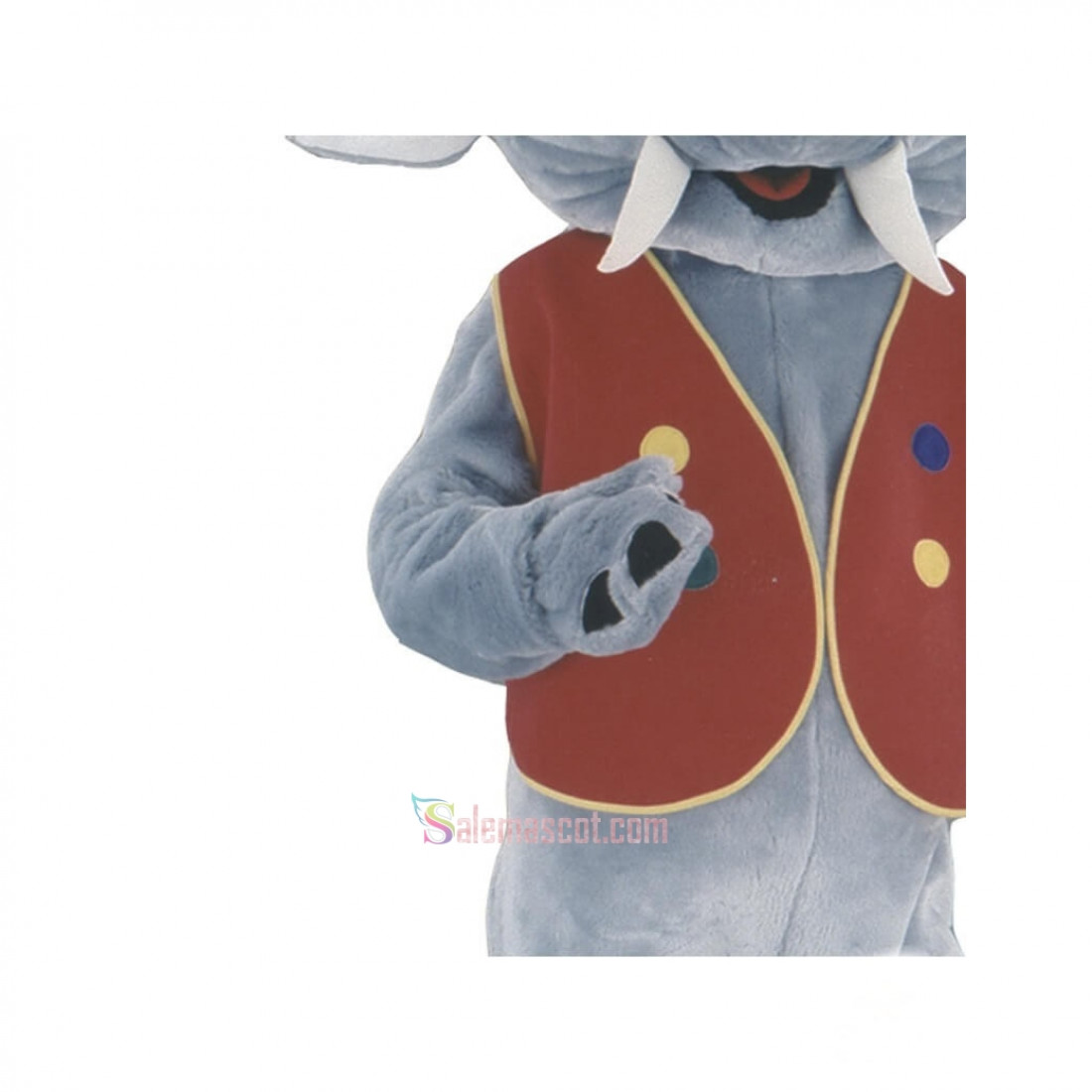 Circus Elephant Mascot Costume Circus Elephant Mascot