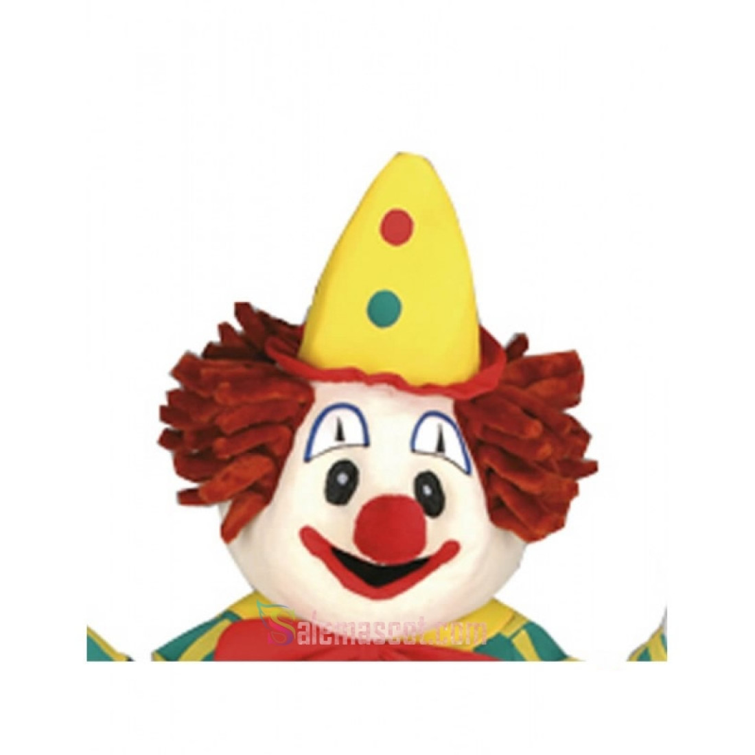 Cute Friendly Clown Mascot Costume Cute Friendly Clown Mascot