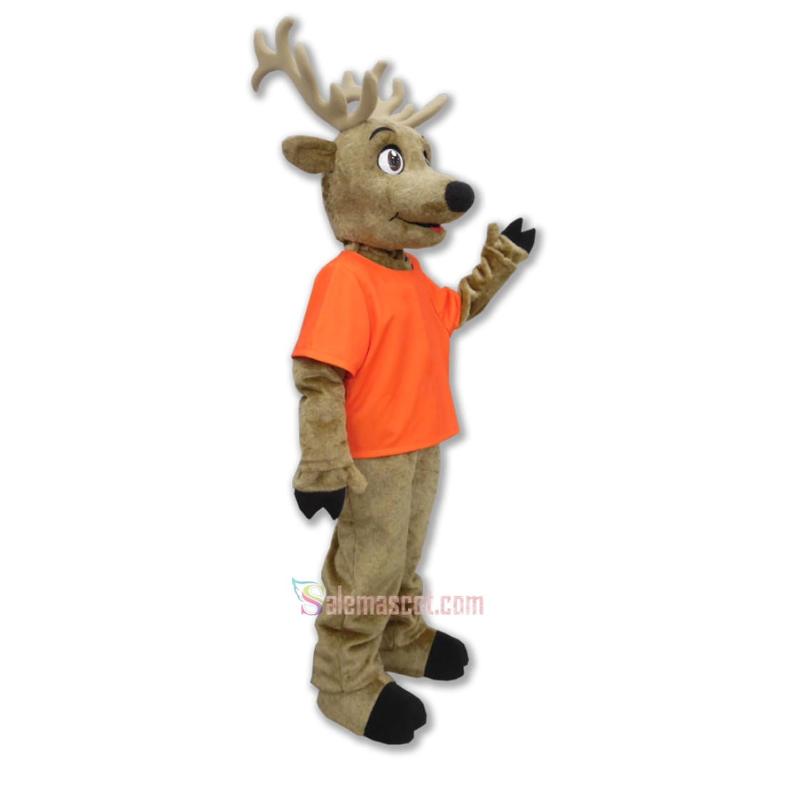 Cute Baby Elk Mascot Costume Professional Design