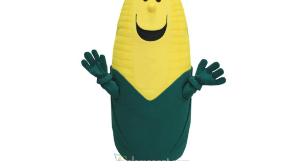 Cute Corn Mascot Costume Cheap and Free Shipping