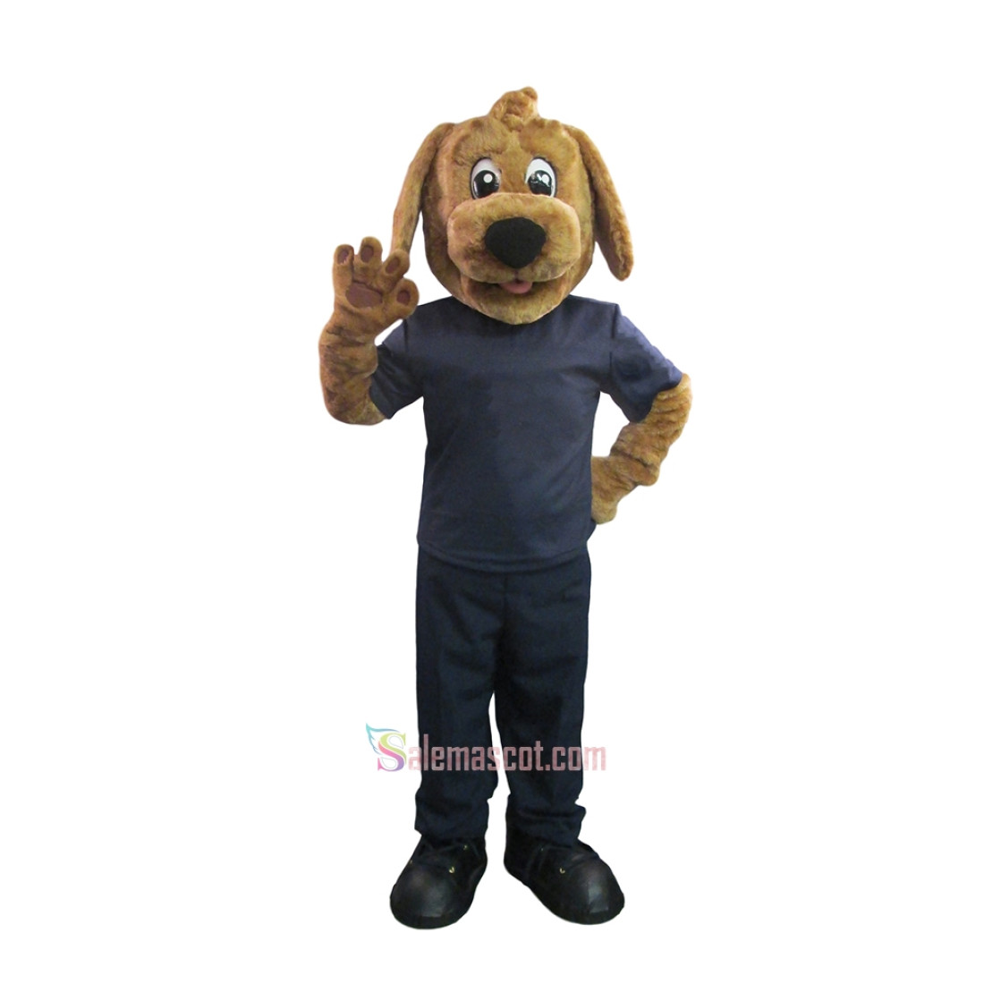 Dog Handsome Mascot Costume Dog Handsome Mascot