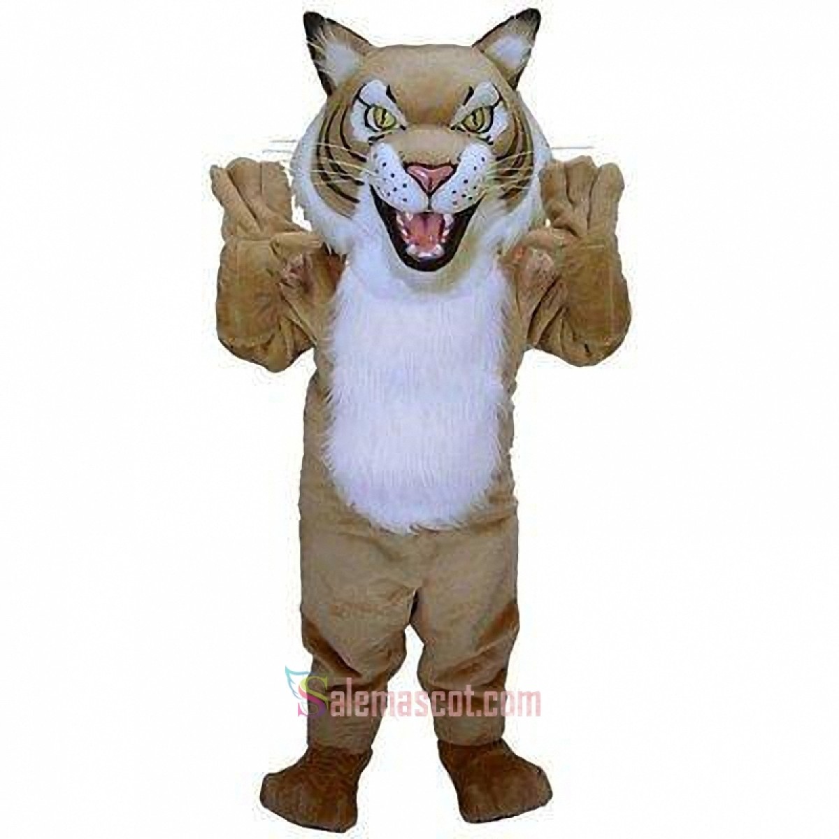 Fierce Wildcat Mascot Costume