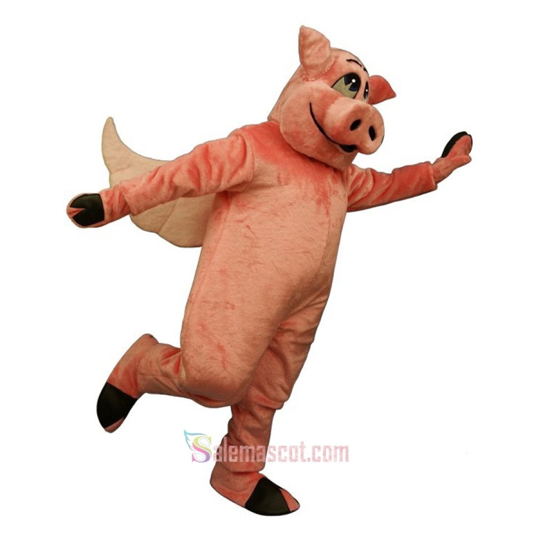 Flying Hog Mascot Costume Flying Hog Mascot