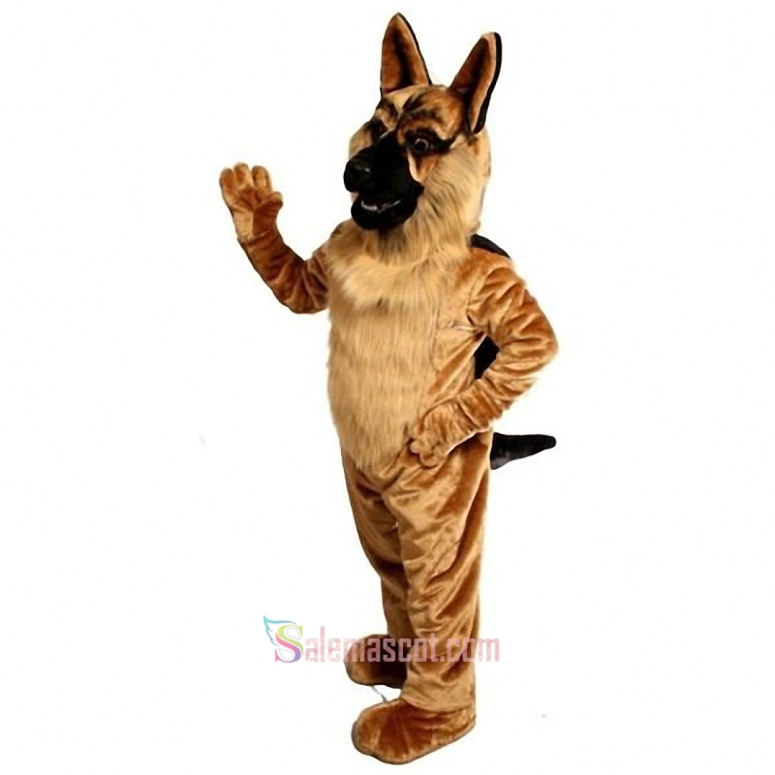 German Shepherd Mascot Costume