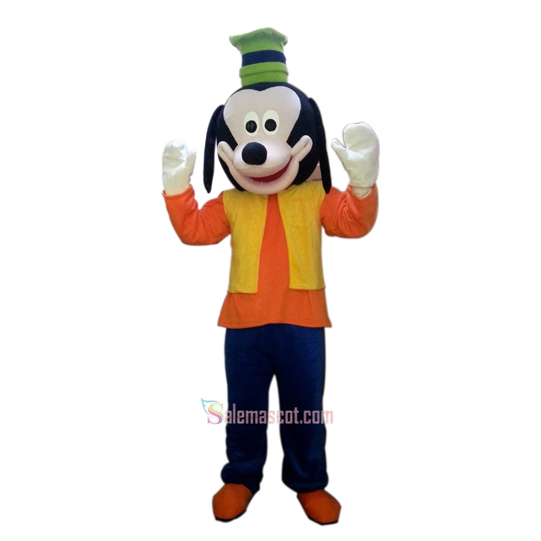 Goofy Dog Cartoon Mascot Costume