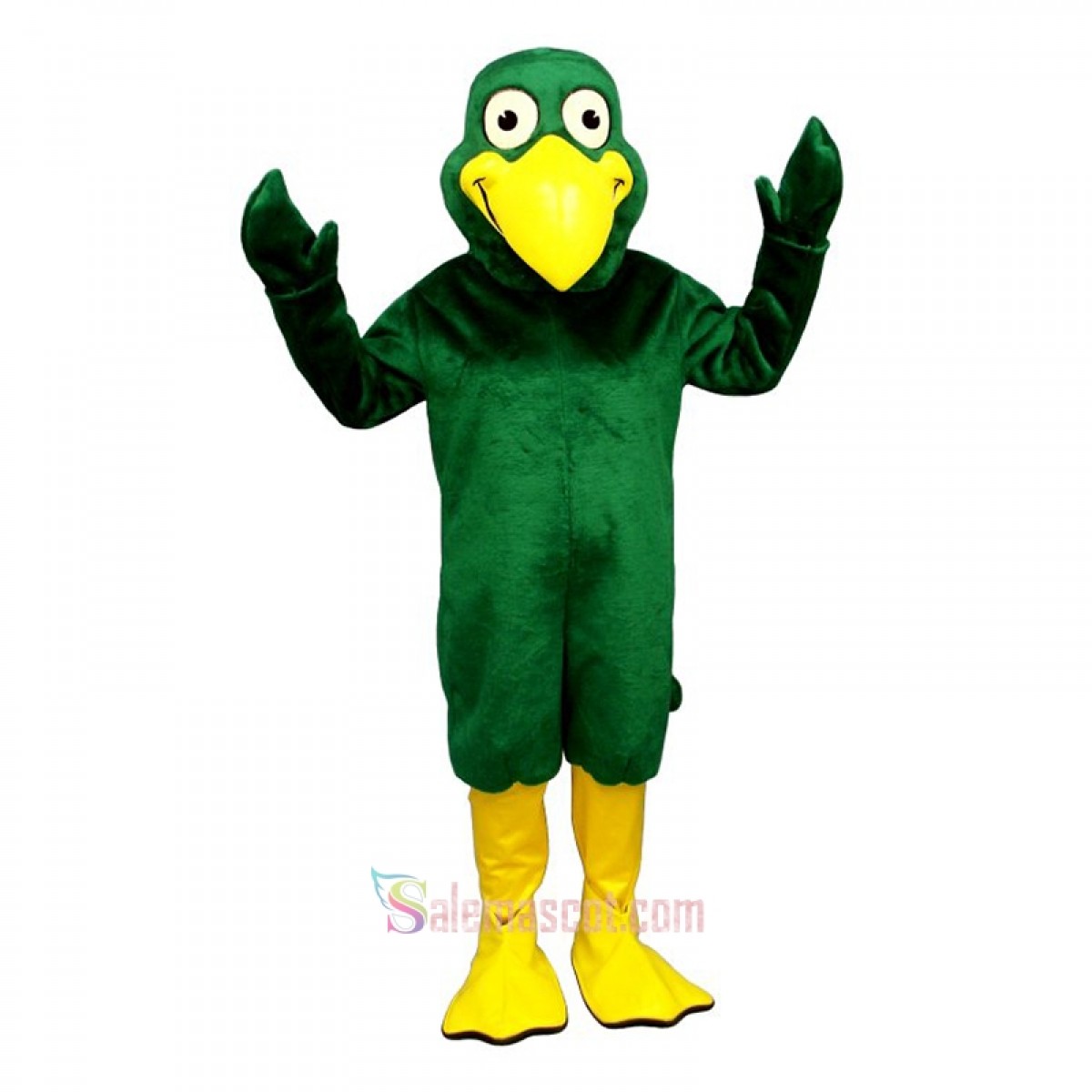 Greenie Bird Mascot Costume Greenie Bird Mascot