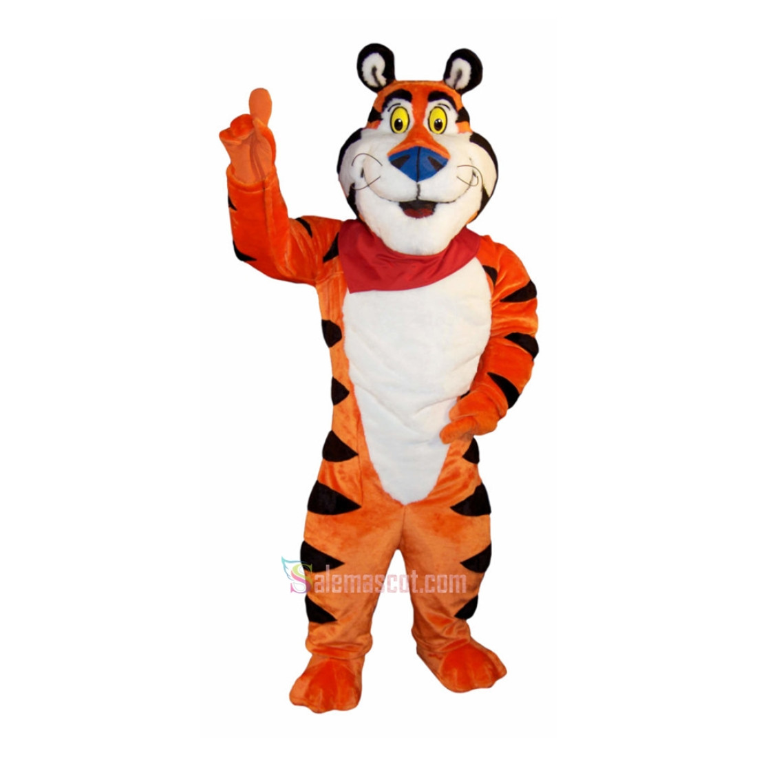 Handsome Charm Tiger Mascot Costume Outstanding Quality