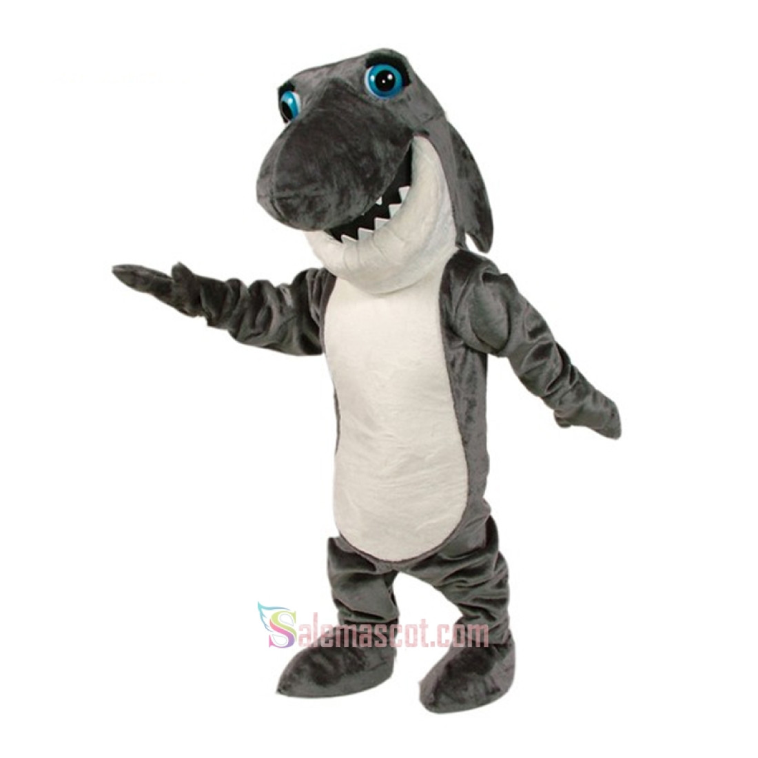 Johnny Jaws Mascot Costume Johnny Jaws Mascot