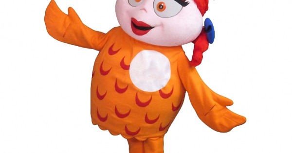 Cute Charming Fish Mascot Costume Cute Charming Fish Mascot