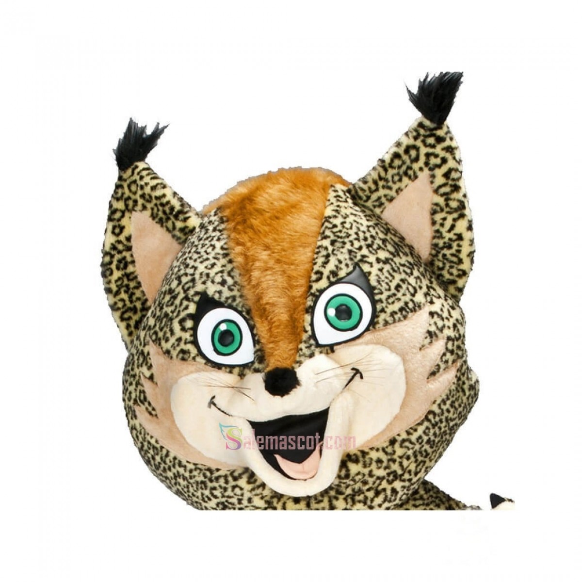 Cute Happy Leopard Mascot Costume Cute Happy Leopard Mascot