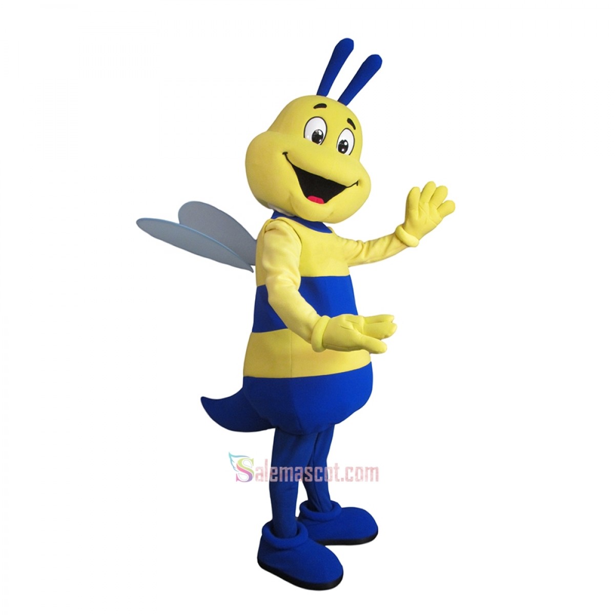 Cute Charming Bee Mascot Costume Cute Charming Bee Mascot