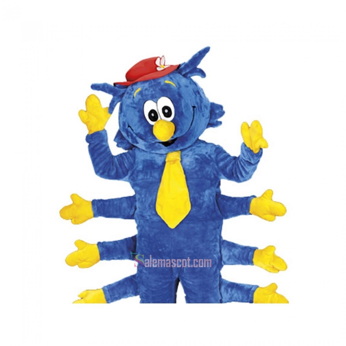 Mascot Costume Centipede Happy Mascot