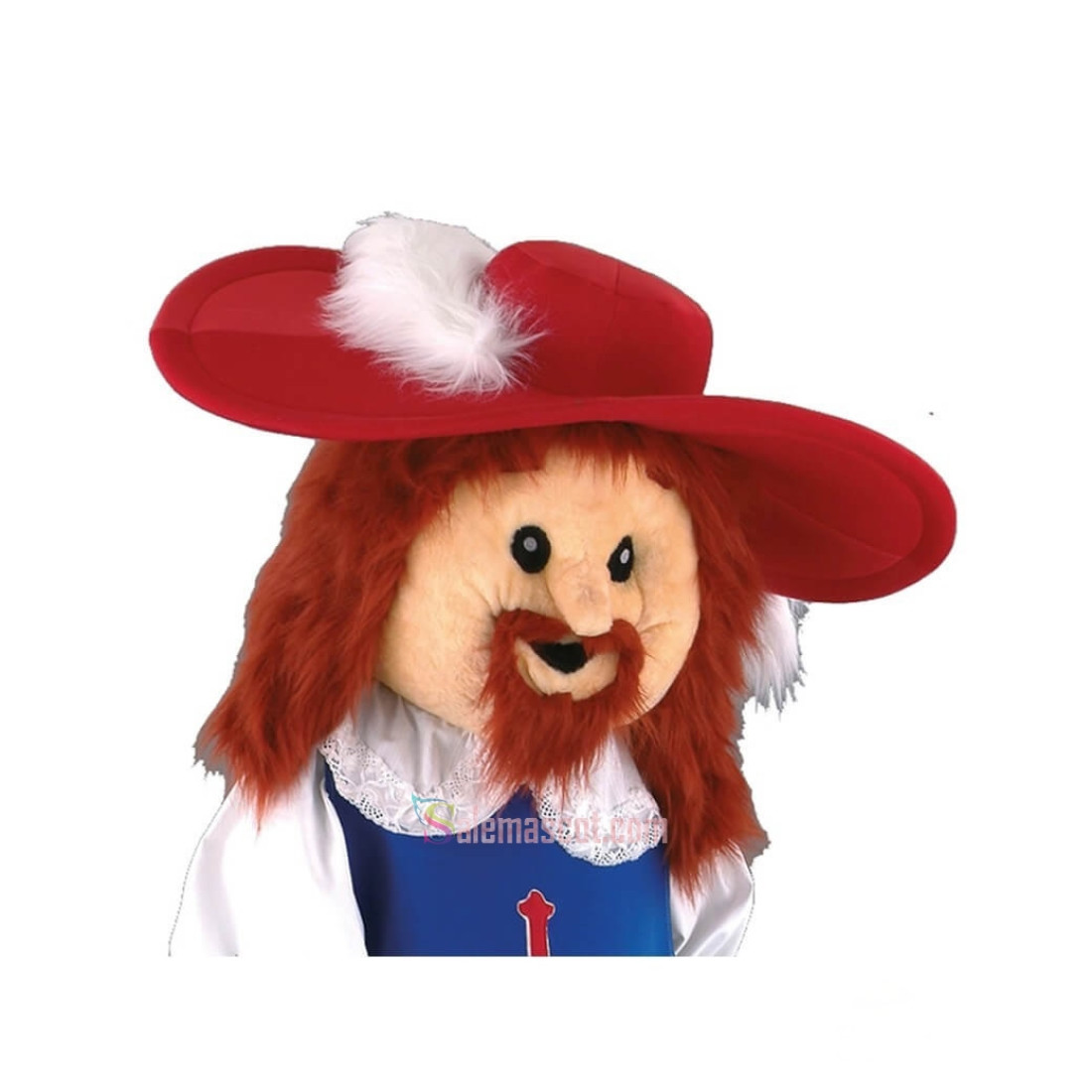 Musketeer Aramis mascot costume Musketeer Aramis Mascot