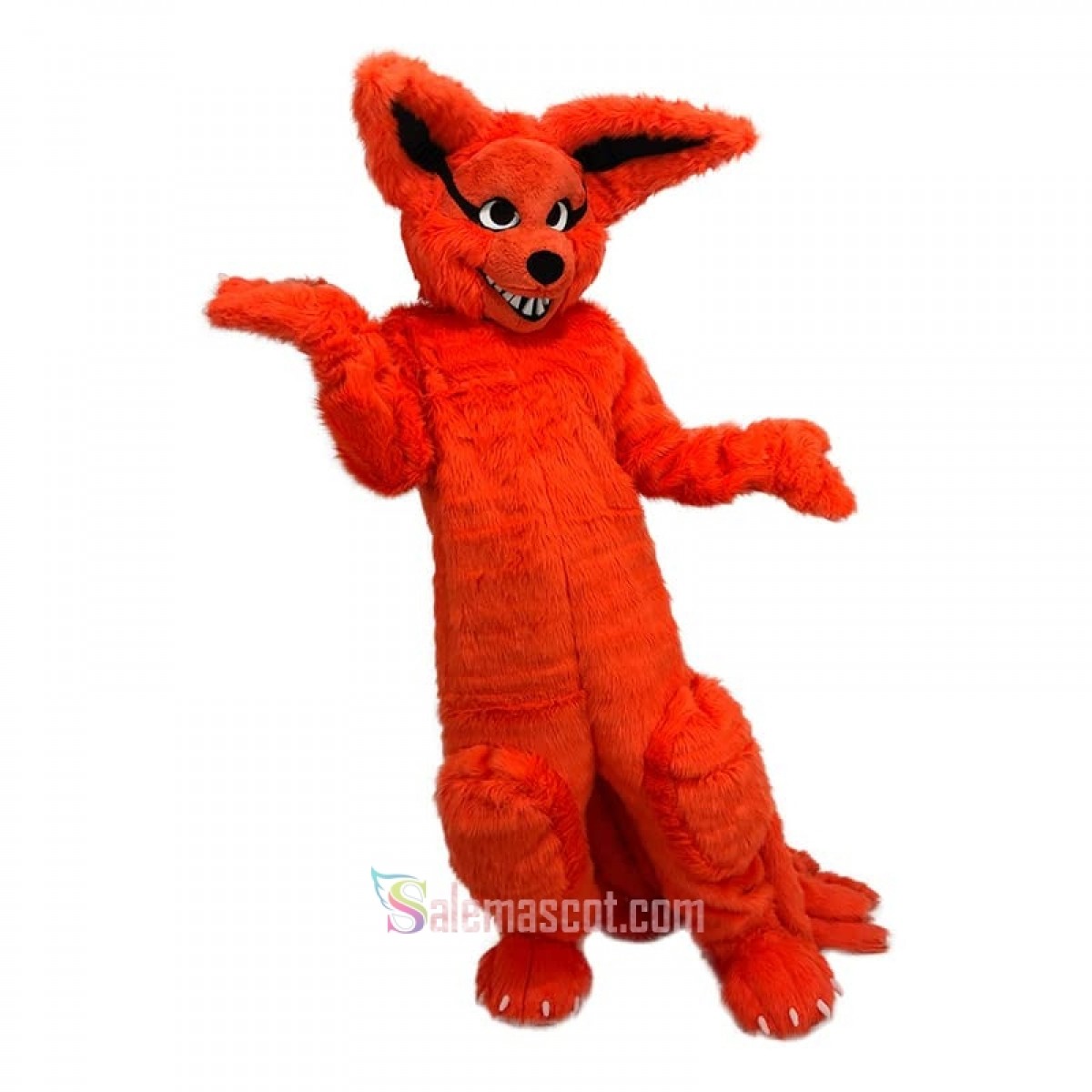 Nine-tailed fox dog Cartoon Mascot Costume