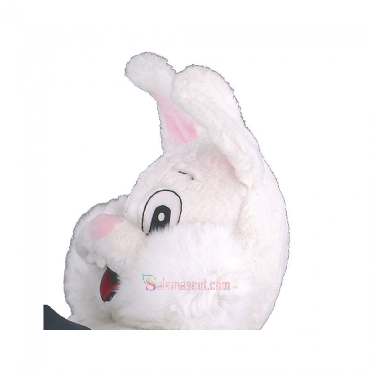 White Rabbit Mascot Costume White Rabbit Mascot