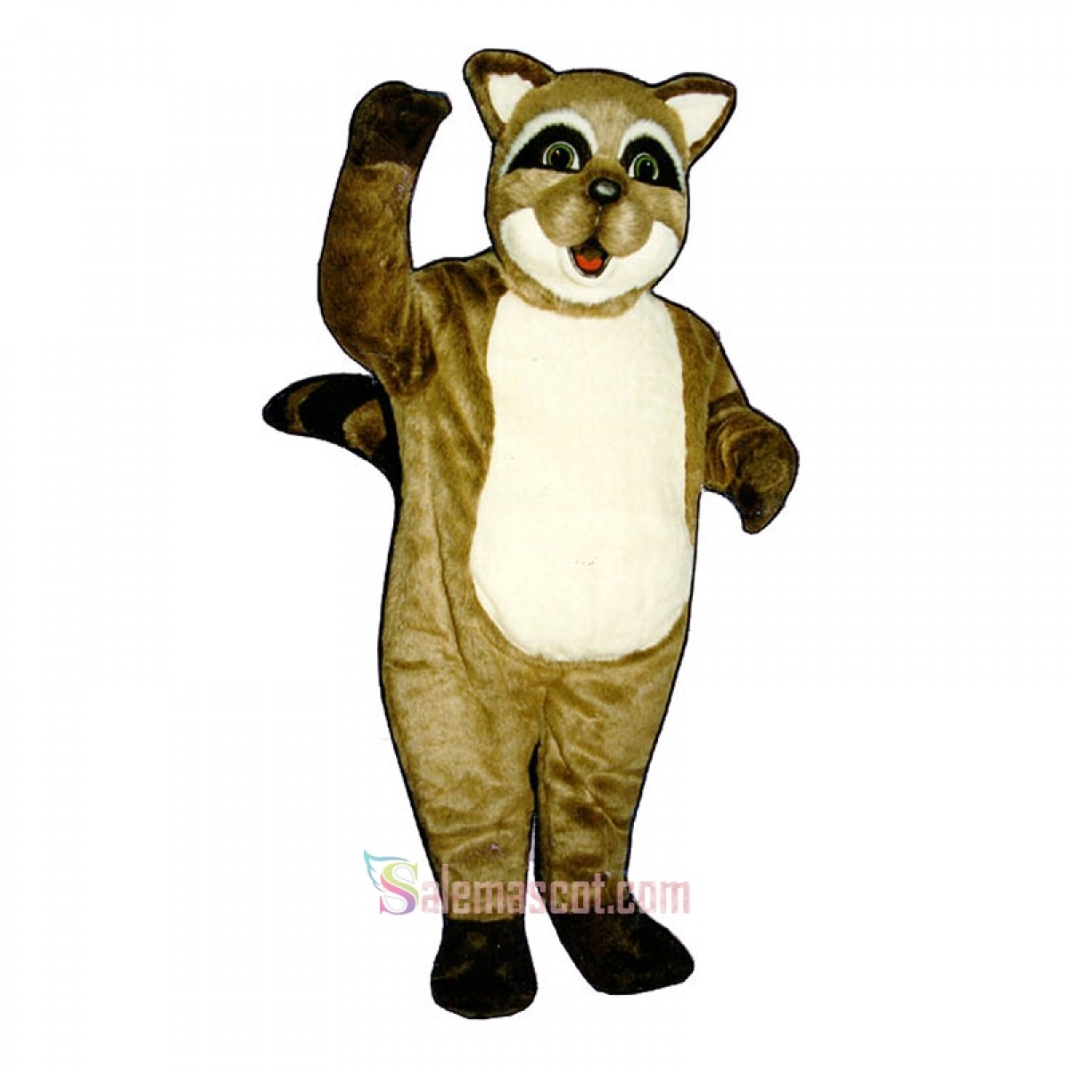 Rocky Raccoon Mascot Costume Rocky Raccoon Mascot