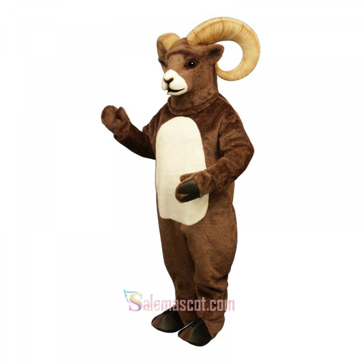 Rocky Ram Mascot Costume Rocky Ram Mascot