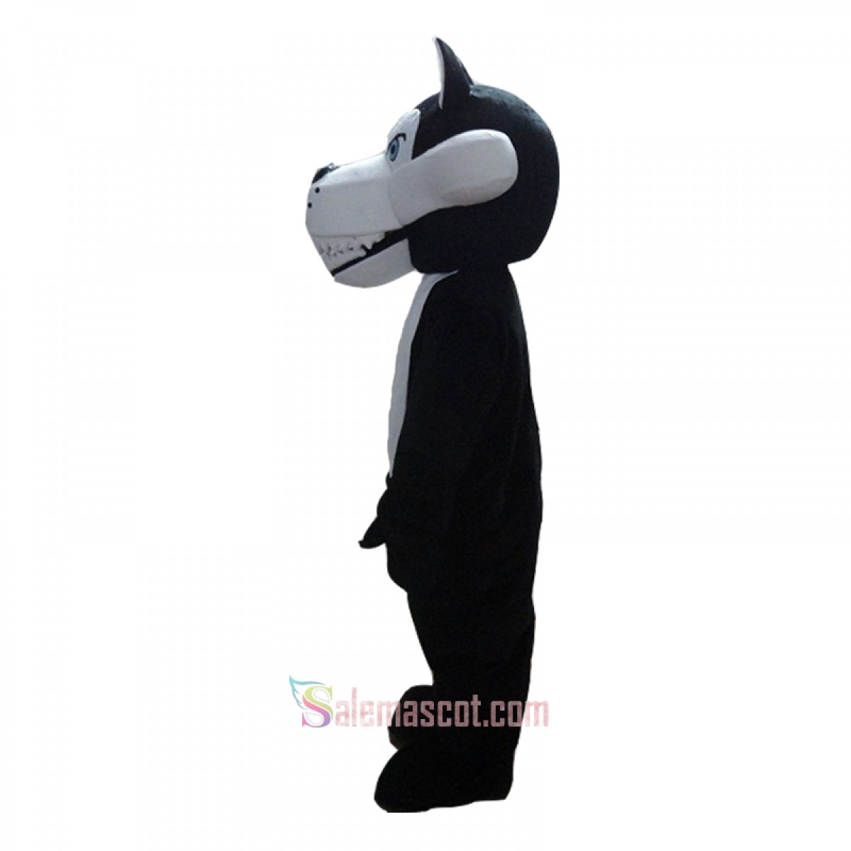 Black Wolf Mascot Costume