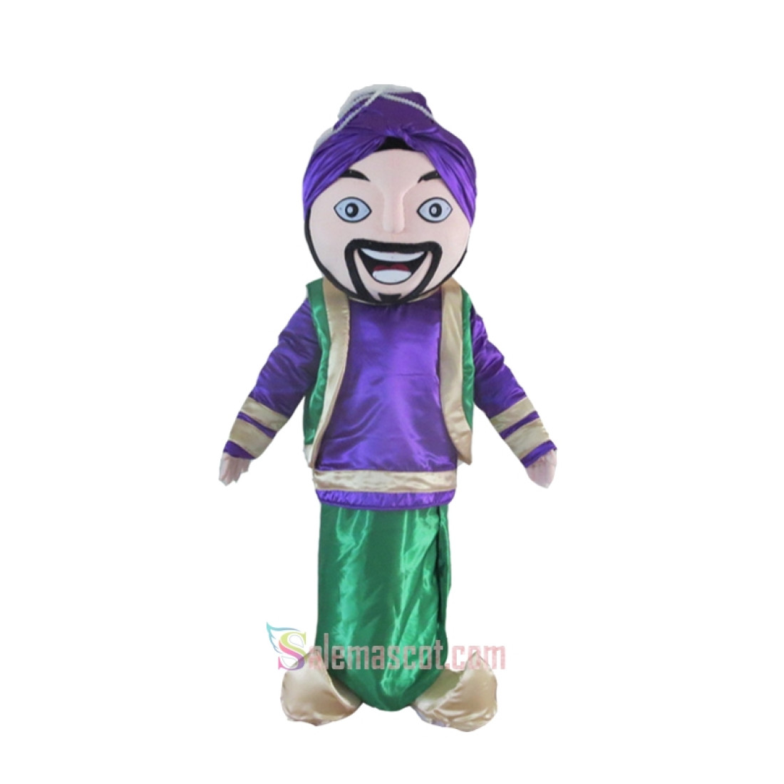 Arabian Women Men Mascot Costume
