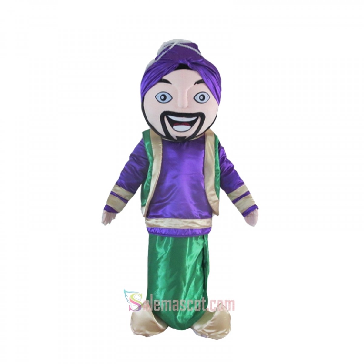 Arabian Women Men Mascot Costume