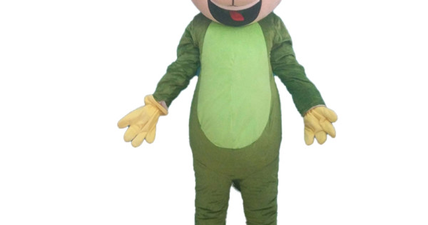 Green Monkey Custom Mascot Costume