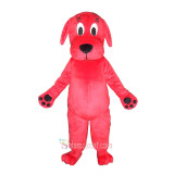 Red Dog Mascot Costume