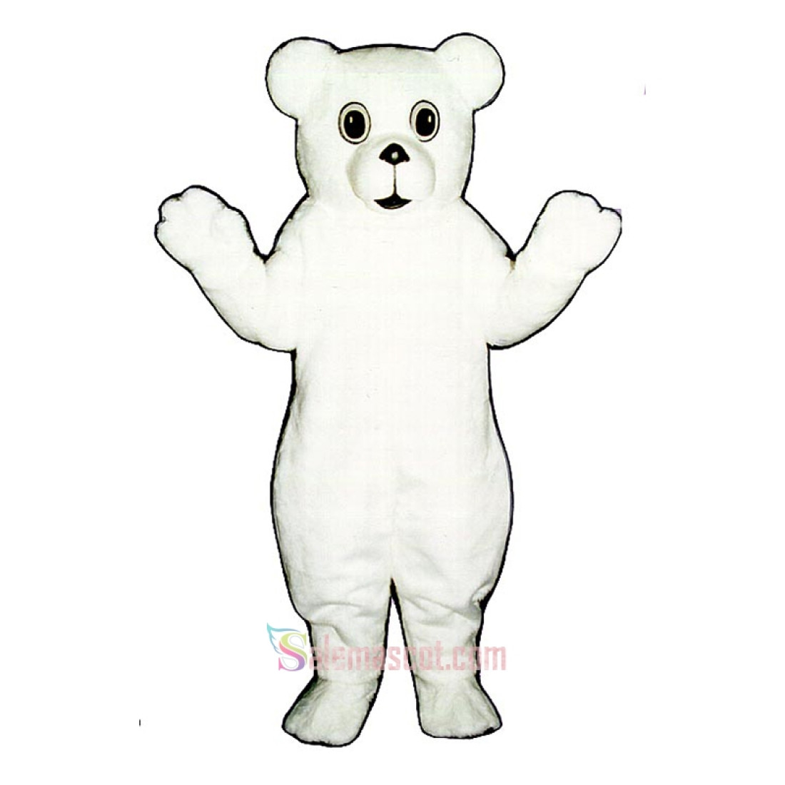 Snow Cub Mascot Costume Snow Cub Mascot