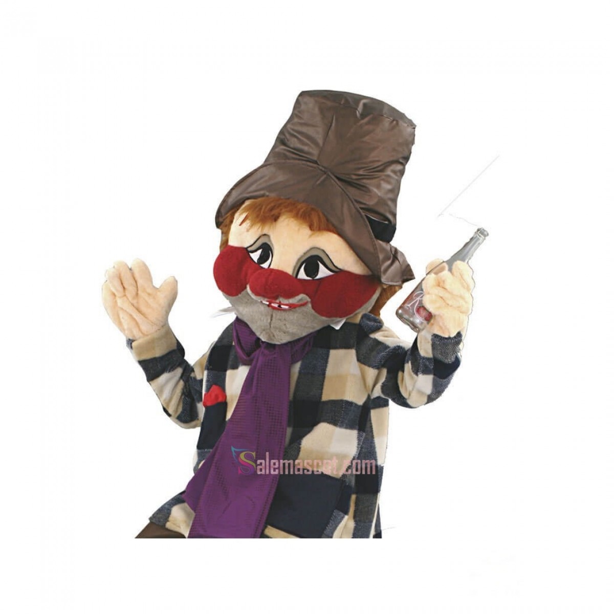 Stuffed men Mascot Costume Stuffed men Mascot