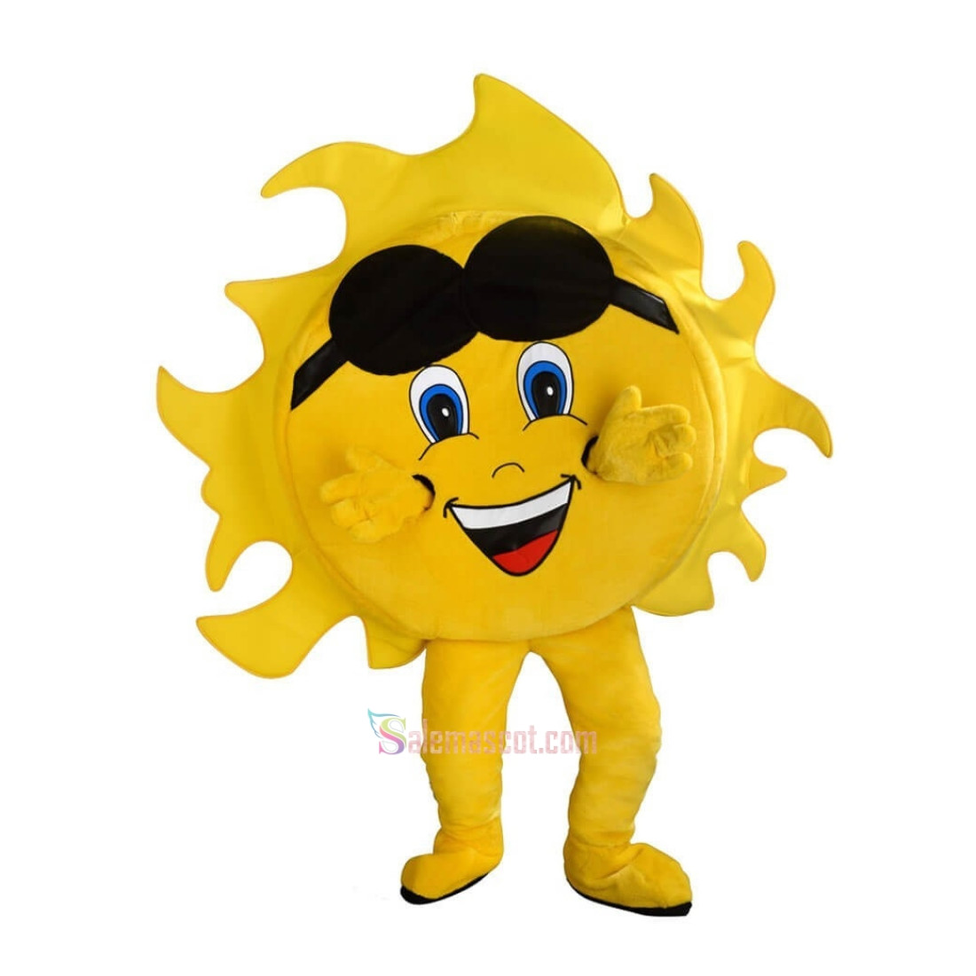 Happy Sun Mascot Costume Happy Sun Mascot