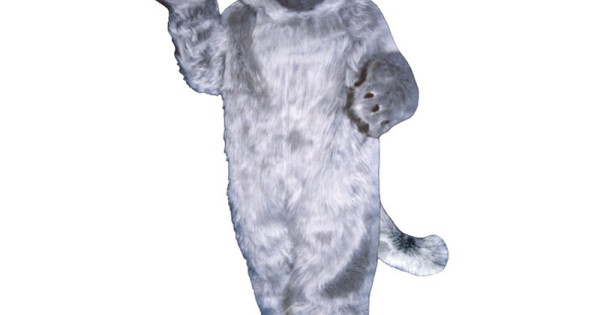 Tabitha Cat Mascot Costume Tabitha Cat Mascot
