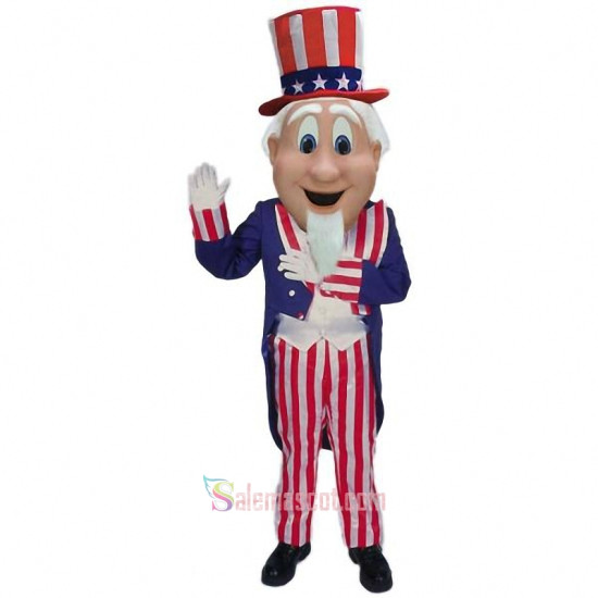 Uncle Sam Mascot Costume