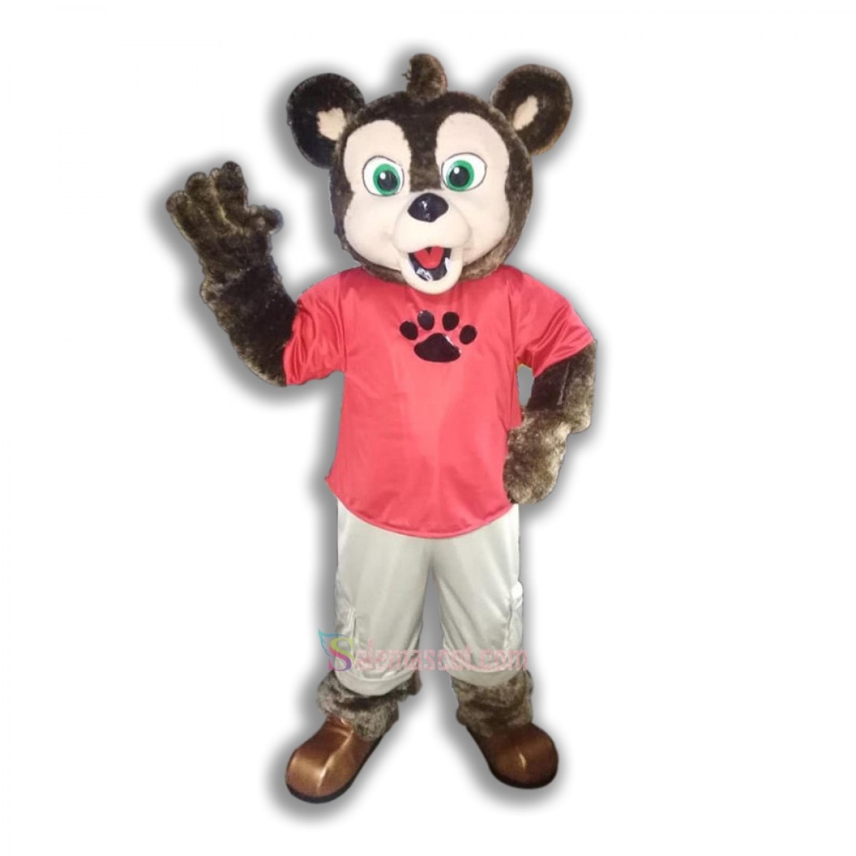 Wiley The Wolf Mascot Costume 100 Top Quality