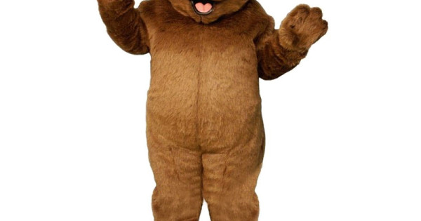 Woody Woodchuck Mascot Costume Woody Woodchuck Mascot